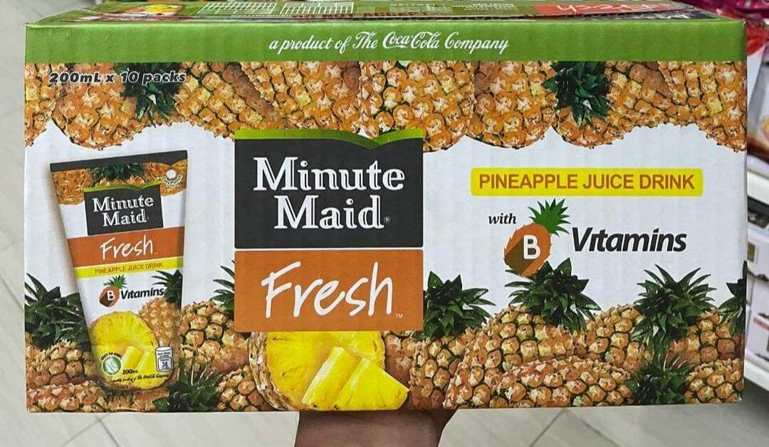 minute maid juice 200ml x 10 | Lazada PH