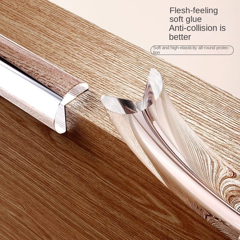 1/2/3M Table Edge Guard Furniture Corner Protector Strip Self Adhesive ...
