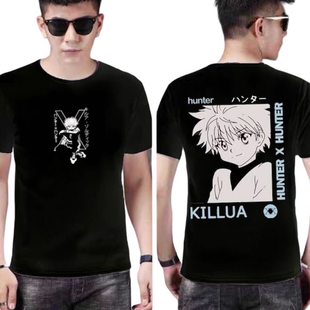 Hunter x hunter killua back to back print | Lazada PH