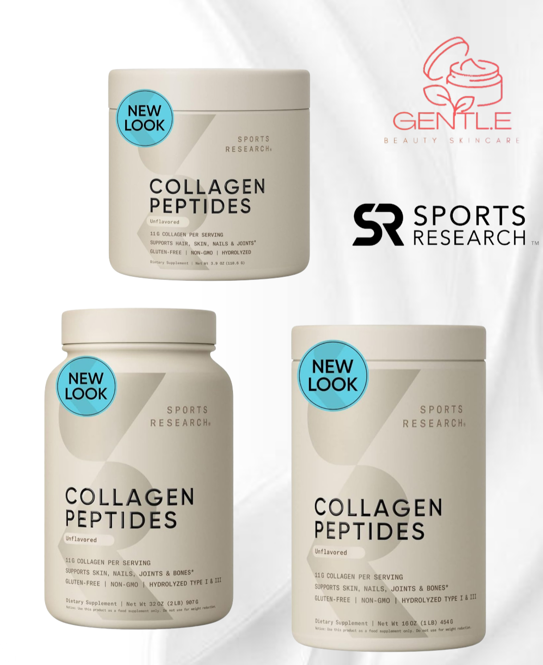 Sports Research Collagen Peptides - Hydrolyzed Type 1 & 3 Collagen ... Sports Research Collagen Peptides - Hydrolyzed Type 1 & 3 Collagen ...