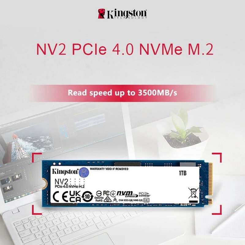 Kingston NVMe PCIe NV2 Solid State Hard Disk 2TB SSD 1TB Nvme M.2 Diy ...