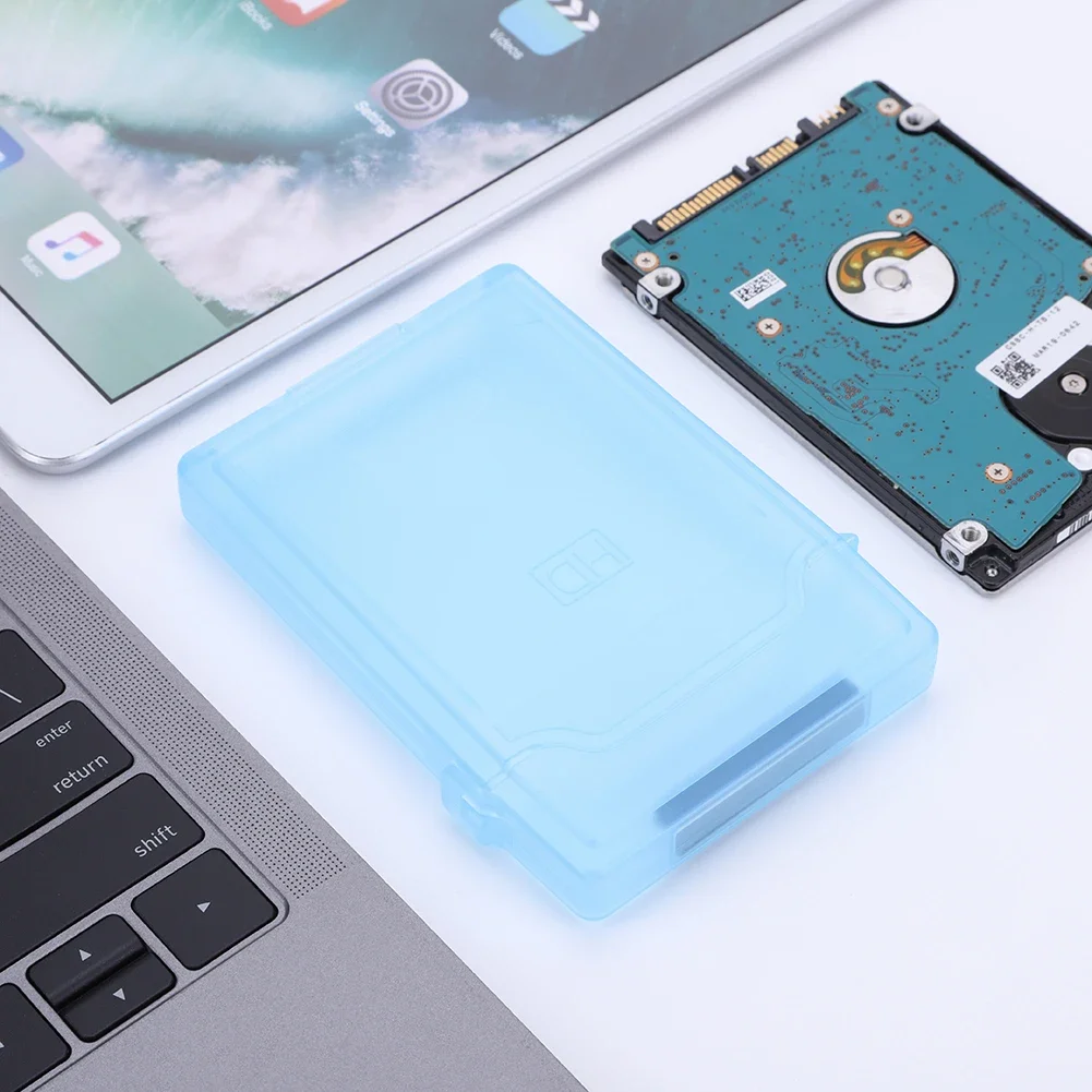 2.5 inch Dust Proof Plastic IDE SATA HDD Hard Disk Drive Protection ...