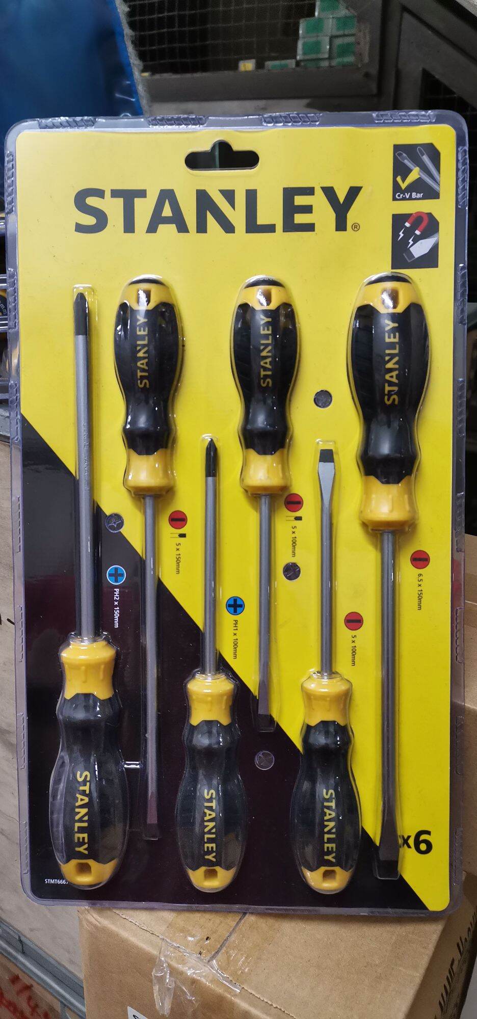 Stanley Screw Driver set 6Pcs. #66-672 | Lazada PH