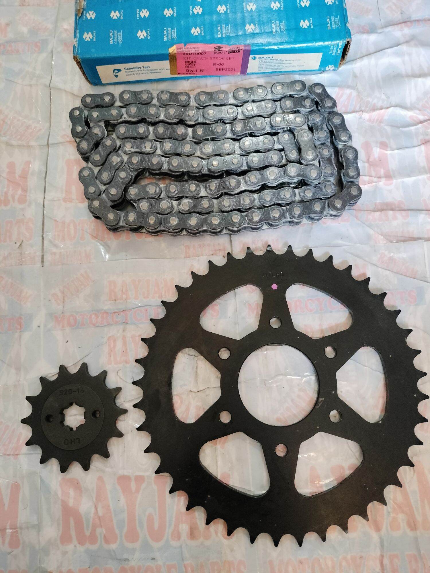 Sprocket and Chain Set Rouser RS200 36DT0007 | Lazada PH