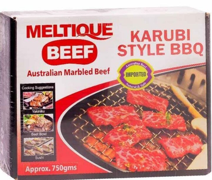 Meltique Beef Karubi Style Bbq 750G | Lazada PH