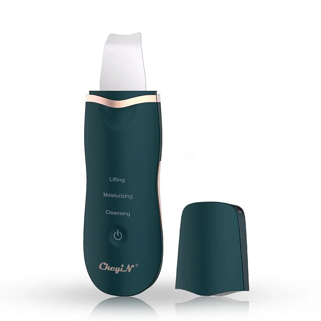 CkeyiN Professional Ultrasonic Facial Skin Scrubber Ion Deep Face ...