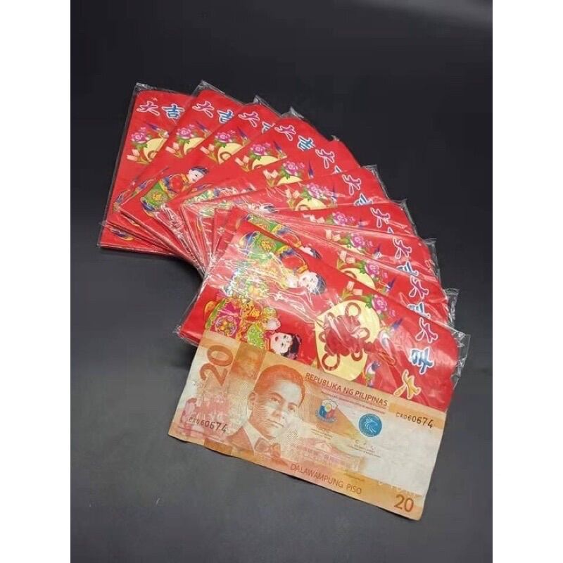 DM Chinese Angpao Sobre Red Ampao Assorted Design RED ENVELOPES (Sold ...