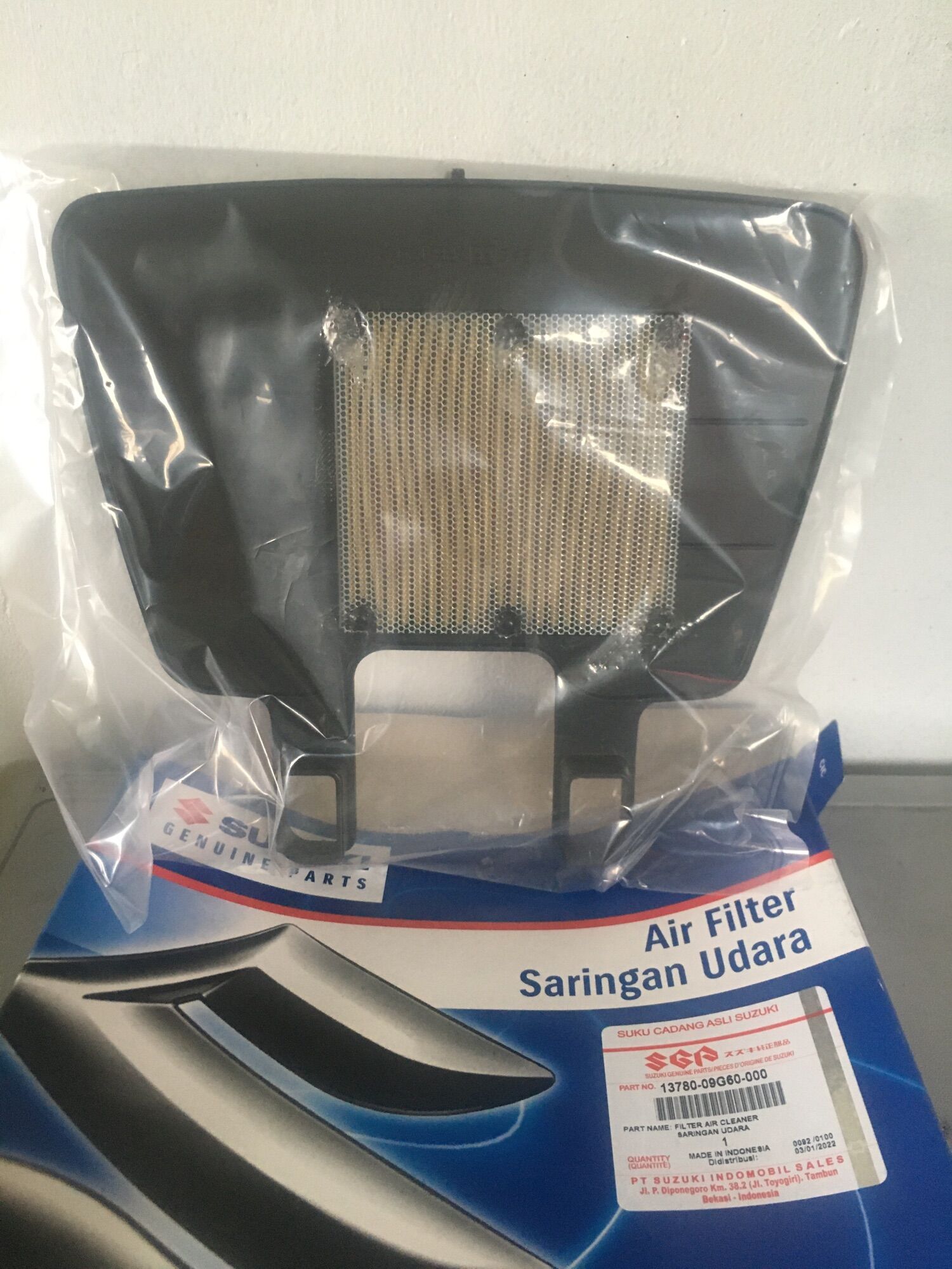 SUZUKI GENUINE PARTS AIR FILTER for SMASH 115 | Lazada PH