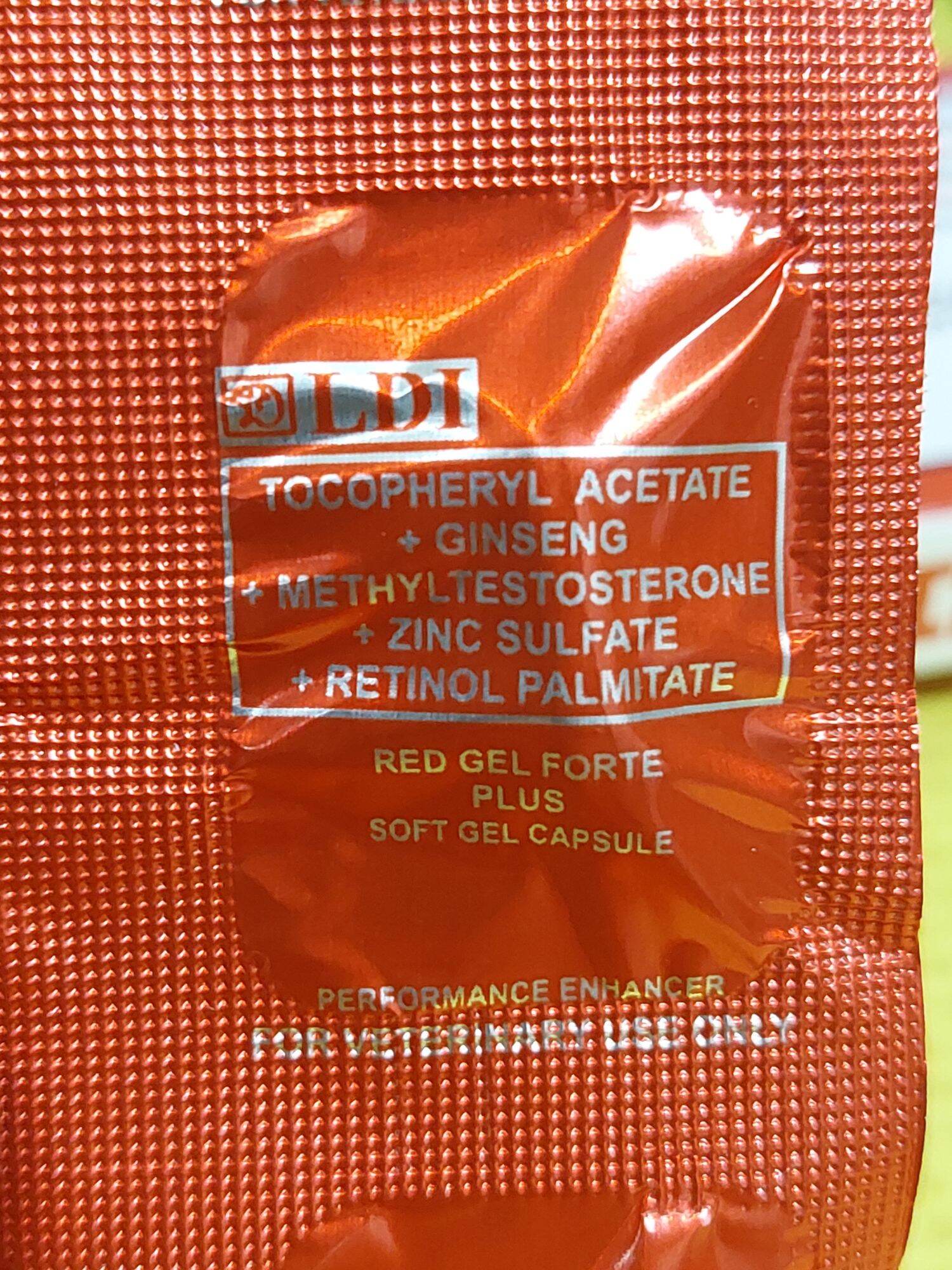 RED GEL FORTE PLUS SOLD PER 1 CAPSULE ONLY | Lazada PH