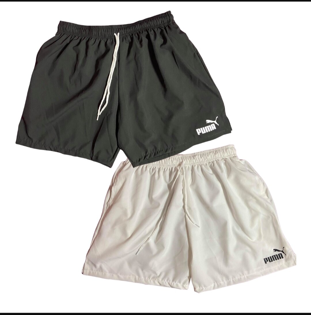 PUMA LOGO TASLAN SHORT / BLACK / WHITE /129 each Short | Lazada PH