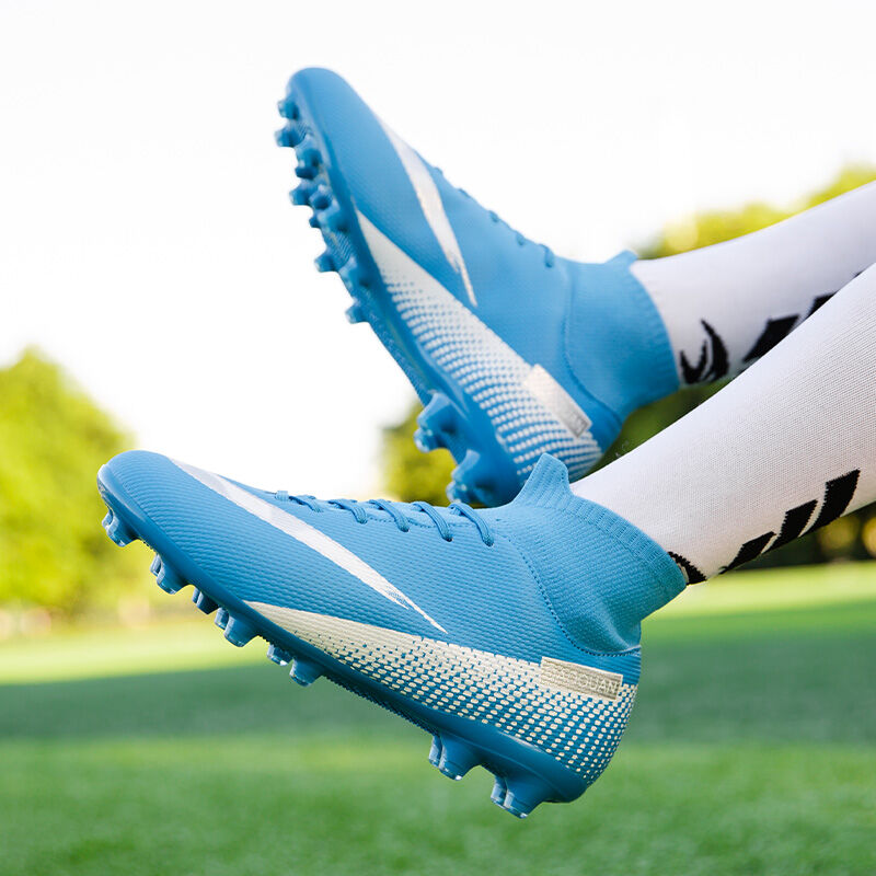 Neymar Soccer Shoes Adult Men's and Women's Same Nail Student Children's Professional Long Nail ...