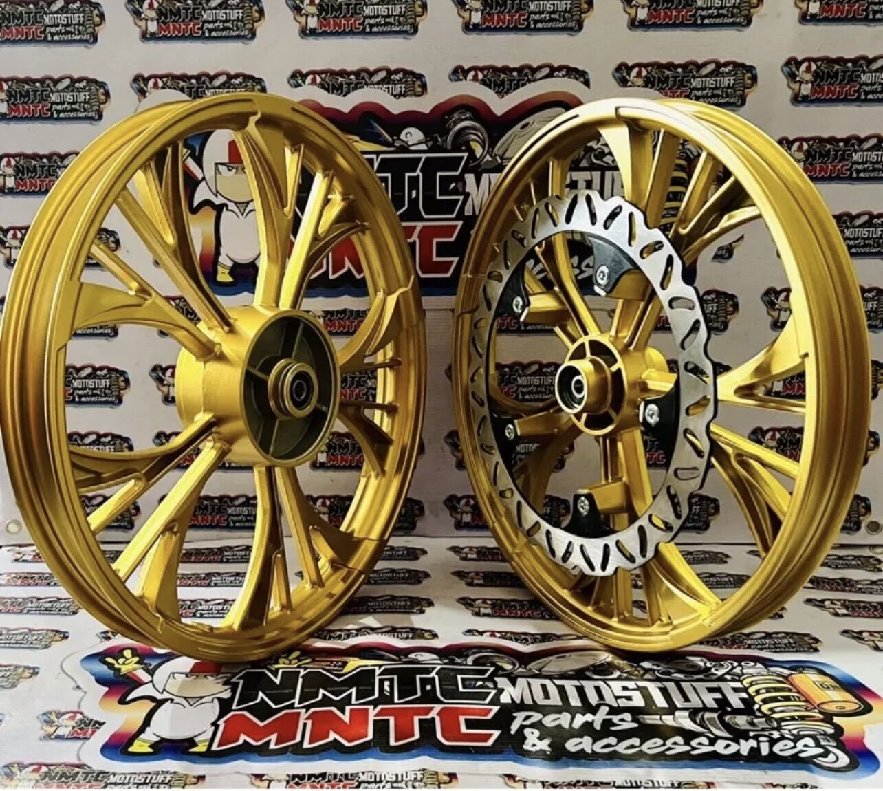 OKIMURA MAGS XRM125/XRM110/WAVE100/WAVE110/WAVE125 W/ BRAKET FRONT SIZE ...