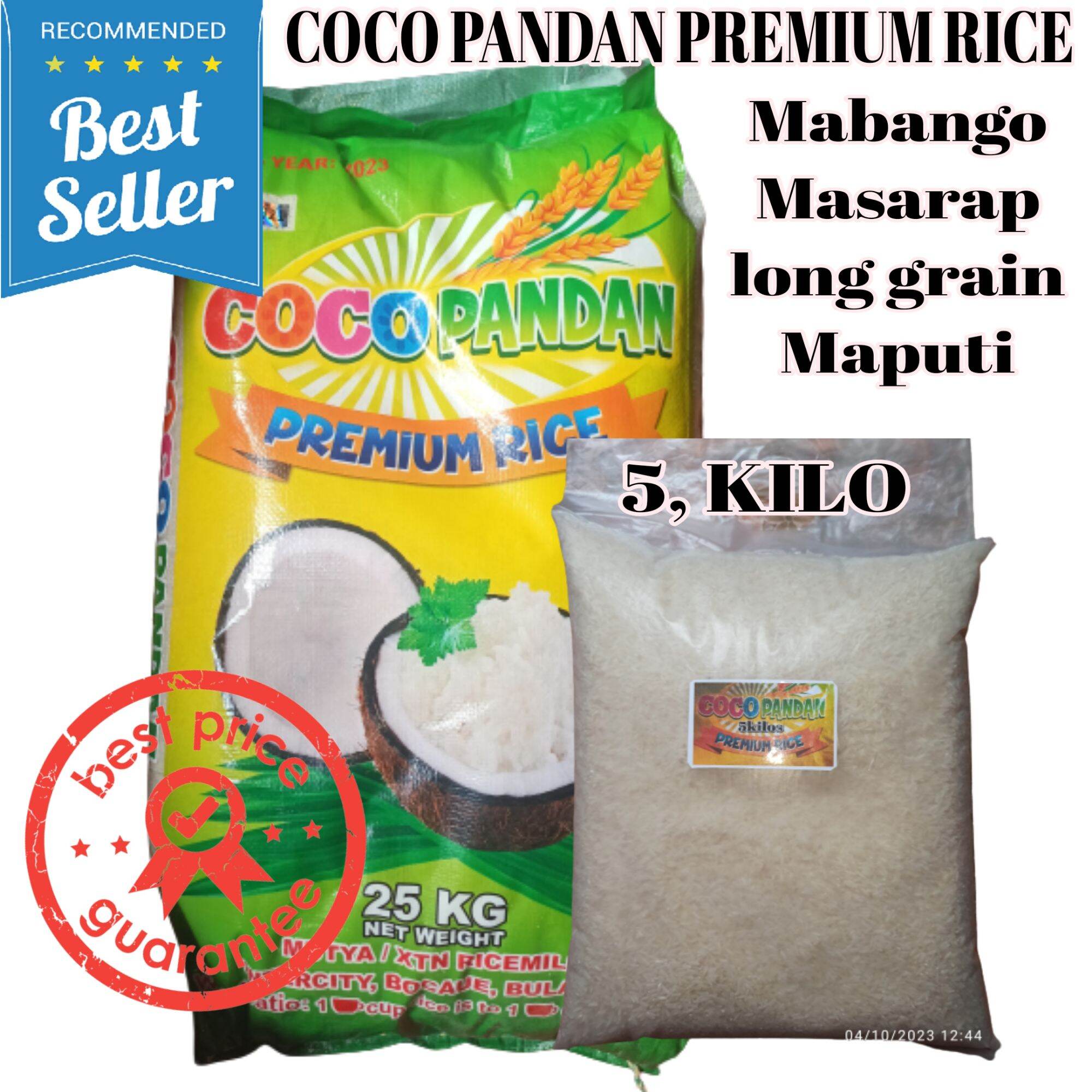 Coco Pandan Premium Rice Available in 5kg (REPACKED) ACTUAL PHOTO ...