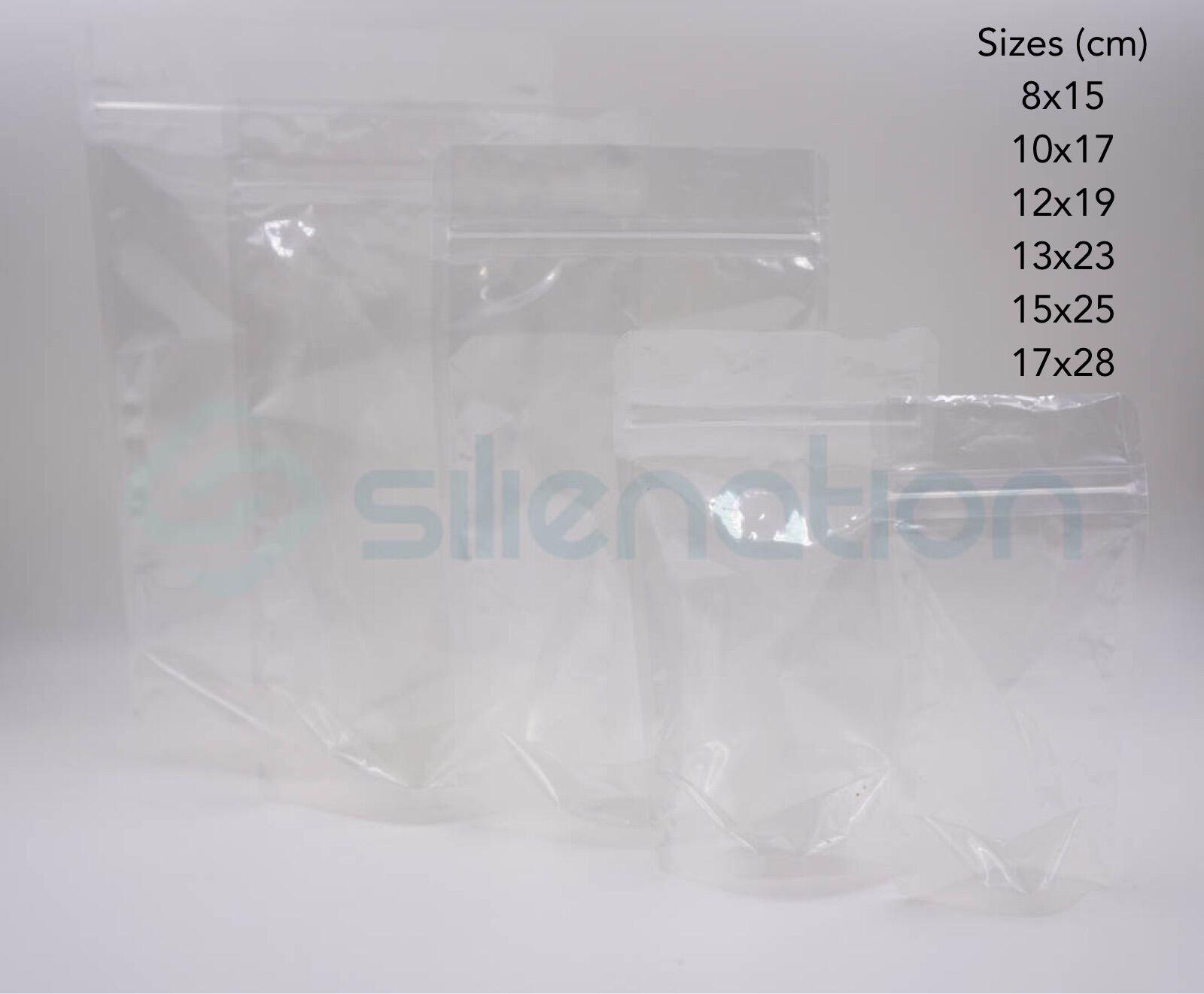 CPack Clear Stand Up Pouch Resealable 50/100pcs | Lazada PH