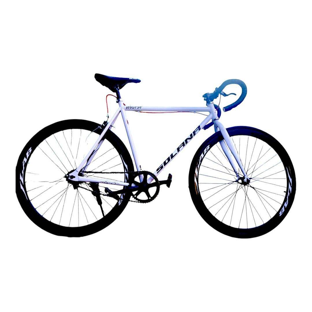 SOLANA FIXIE STEEL STRAIGHT GEOMETRY SIZE 56 TOPTUBE 52 SEATTUBE ...
