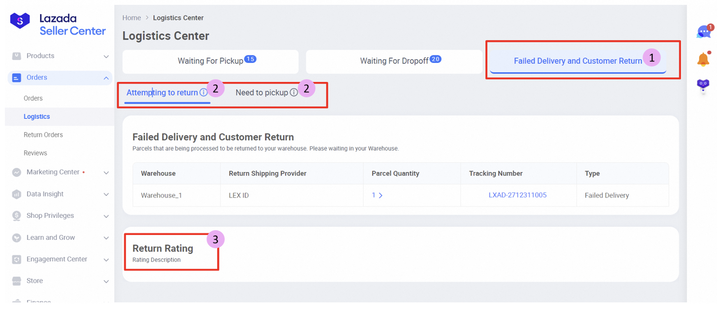 What is Logistics Center?| Lazada Seller Center