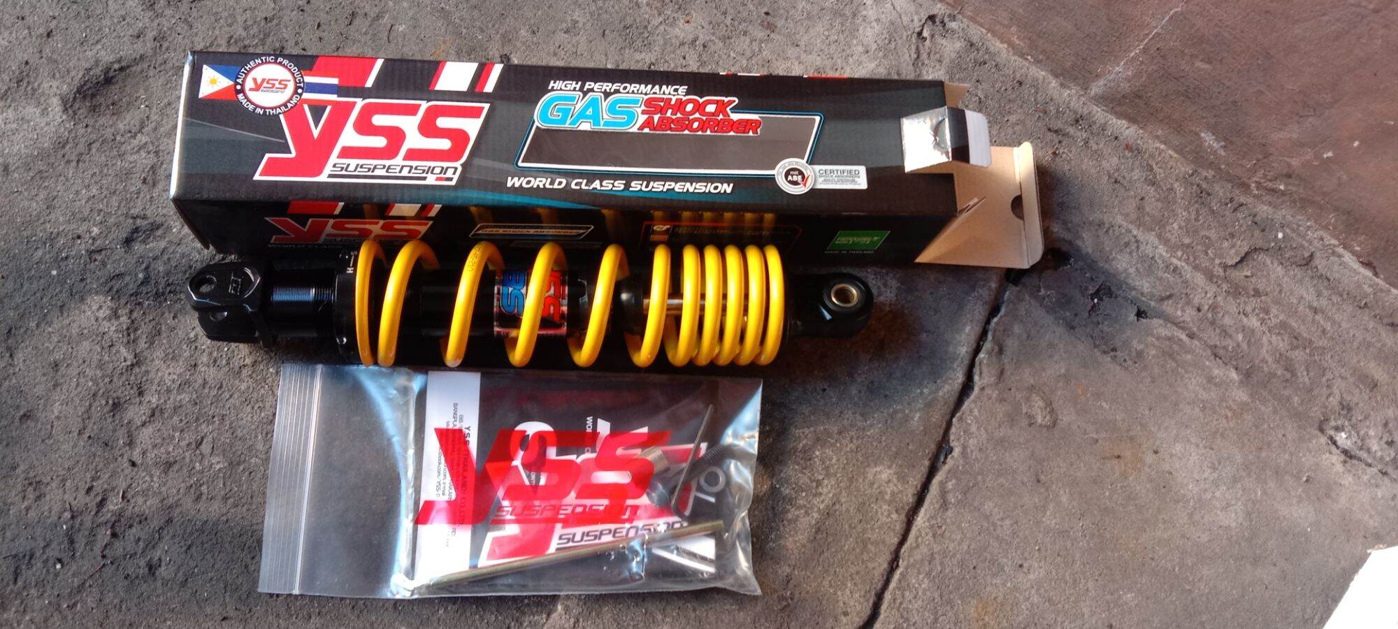 Yss rearshock 310mm yellow mio | Lazada PH