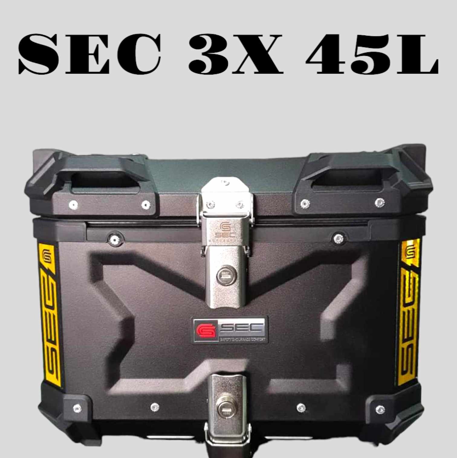 Sec Alloy Topbox 3x 45liters | Lazada PH