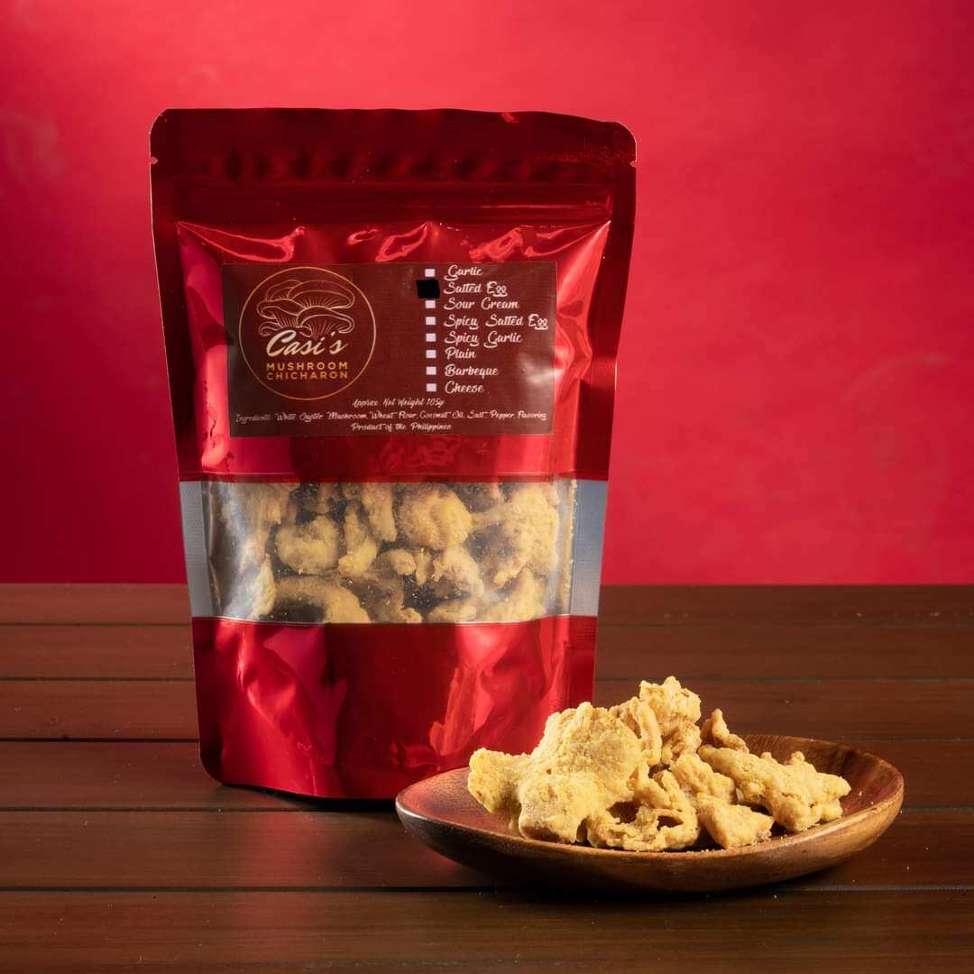 Casi's Mushroom Chicharon - Garlic Flavor | Lazada PH