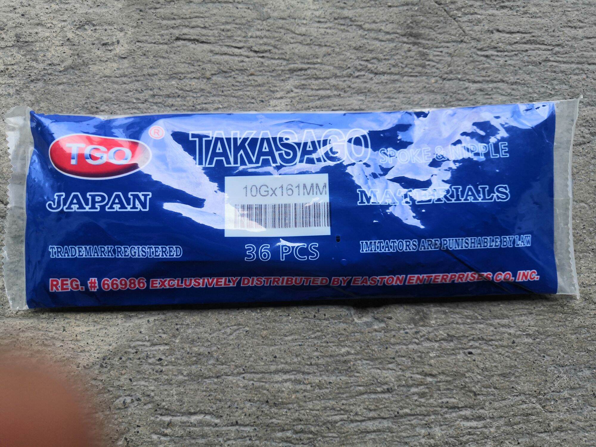 TAKASAGO SPOKES AND NIPPLES (10G×161) | Lazada PH