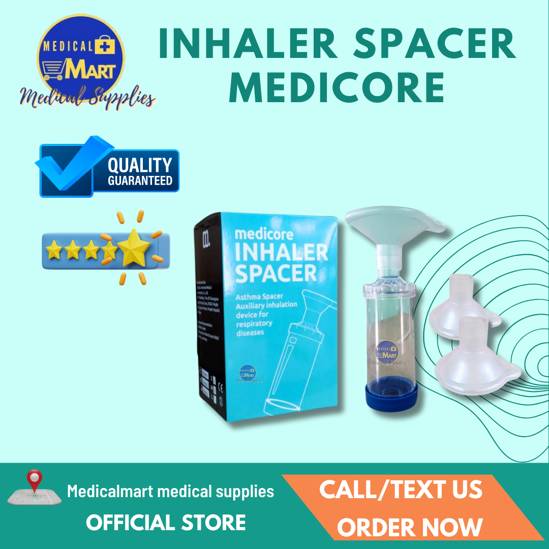 MEDICORE Asthma Inhaler Spacer 2in1 (Small&Medium) | Lazada PH