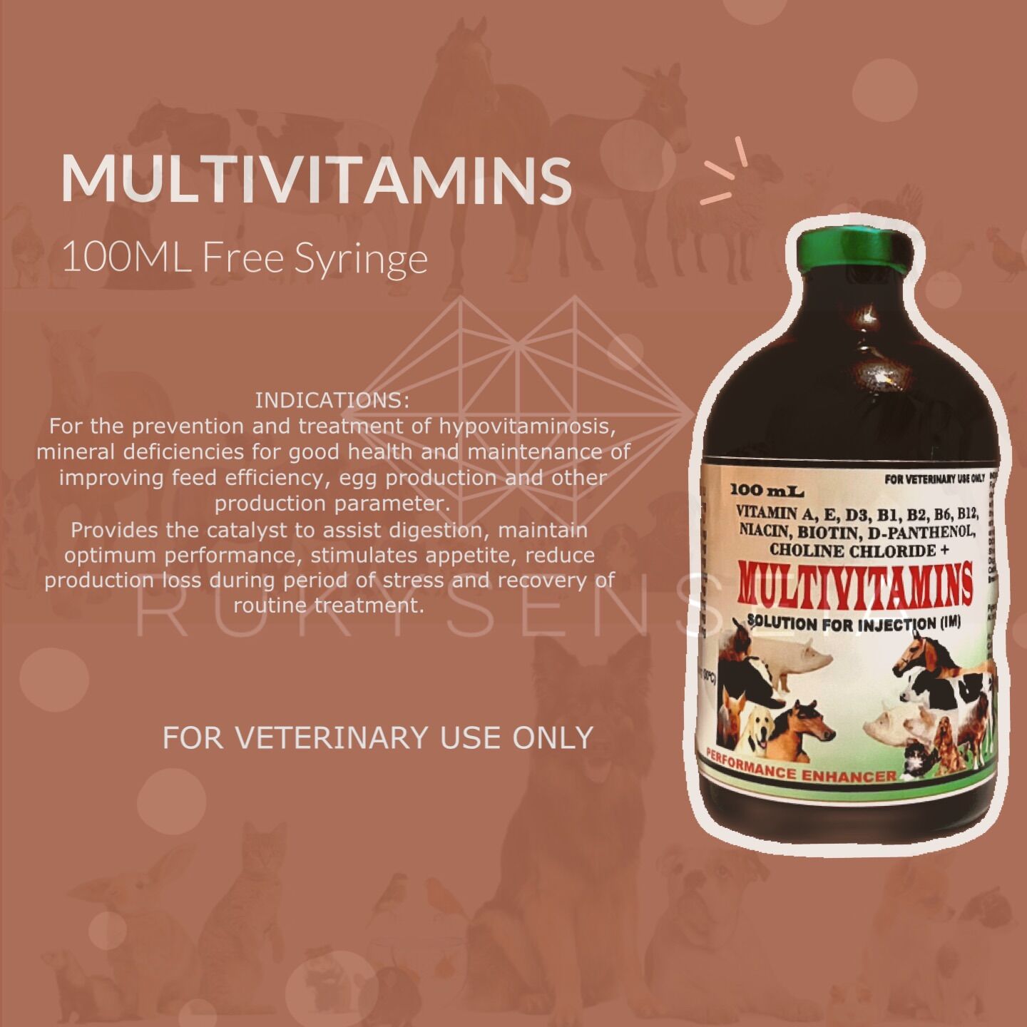 MULTIVITAMINS FOR ANIMALS | Lazada PH