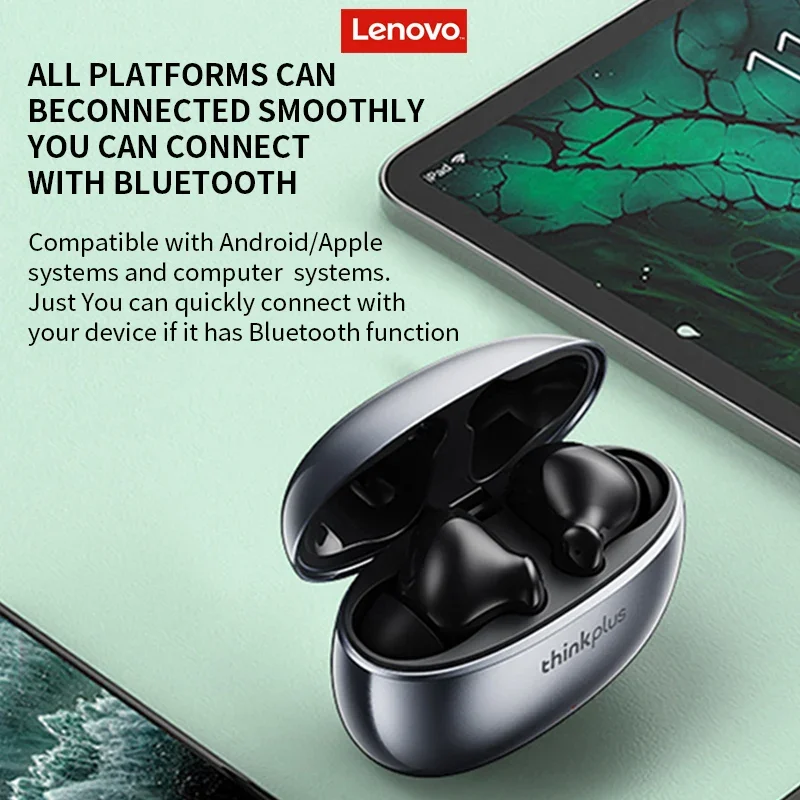 Original Lenovo thinkplus XT88 Earphone Wireless Bluetooth 5.3 Headset ...