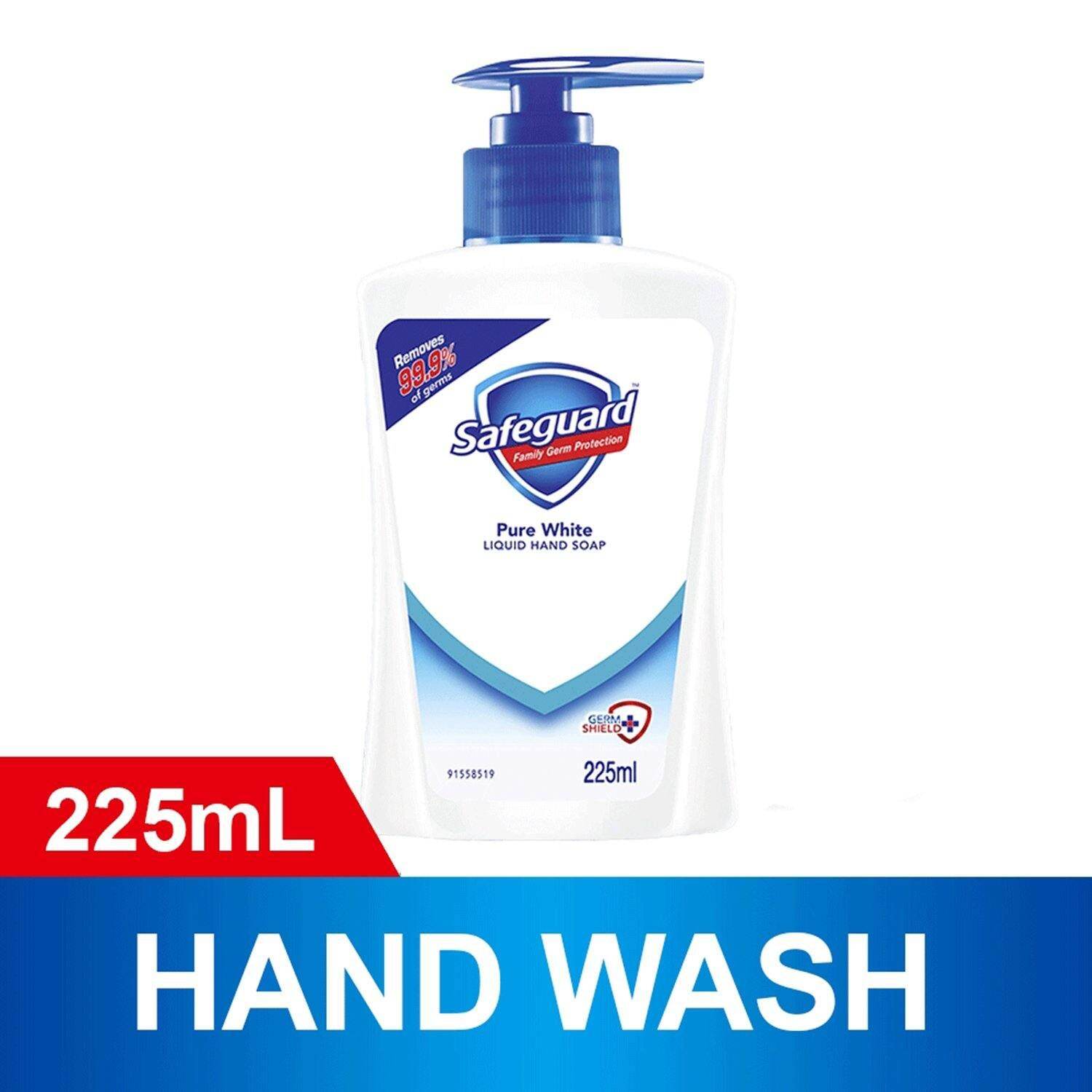 Safeguard Pure White Liquid Hand Soap 225 ml | Lazada PH
