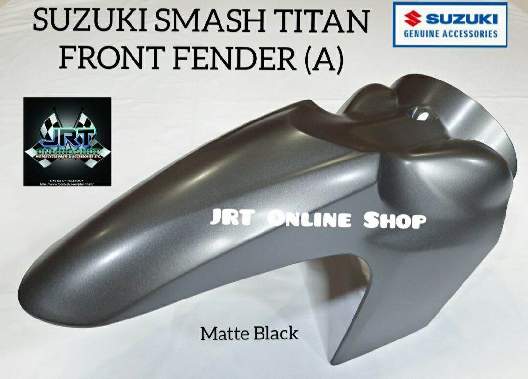 Suzuki Smash Titan Front Fender A Matte Black | Lazada PH