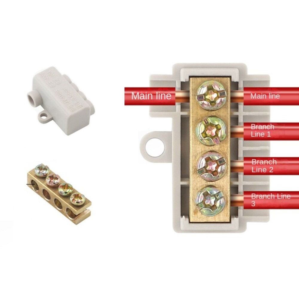 ZK-M306 ZK-M406 Connectors High Power Splitter Quick Wire Connector ...