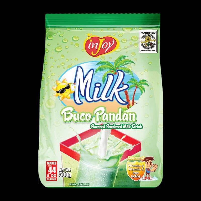 Injoy Palamig Milk Ube Macapuno, Milk Buco Pandan, Milk Buko, Milk ...