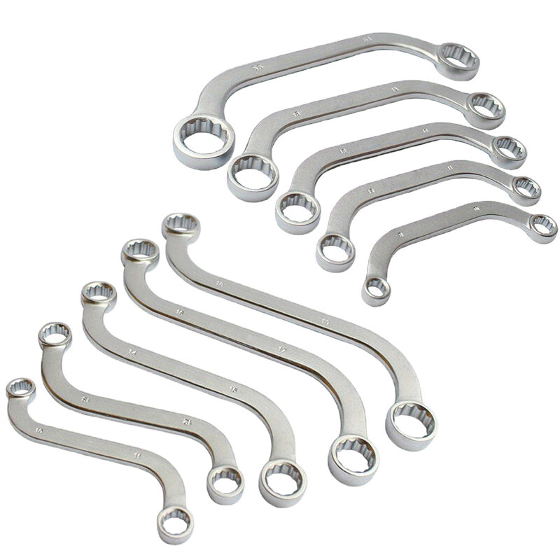 Curved Machine Repair Tools: S Style Double-Ended Allen Wrench & Ring ...
