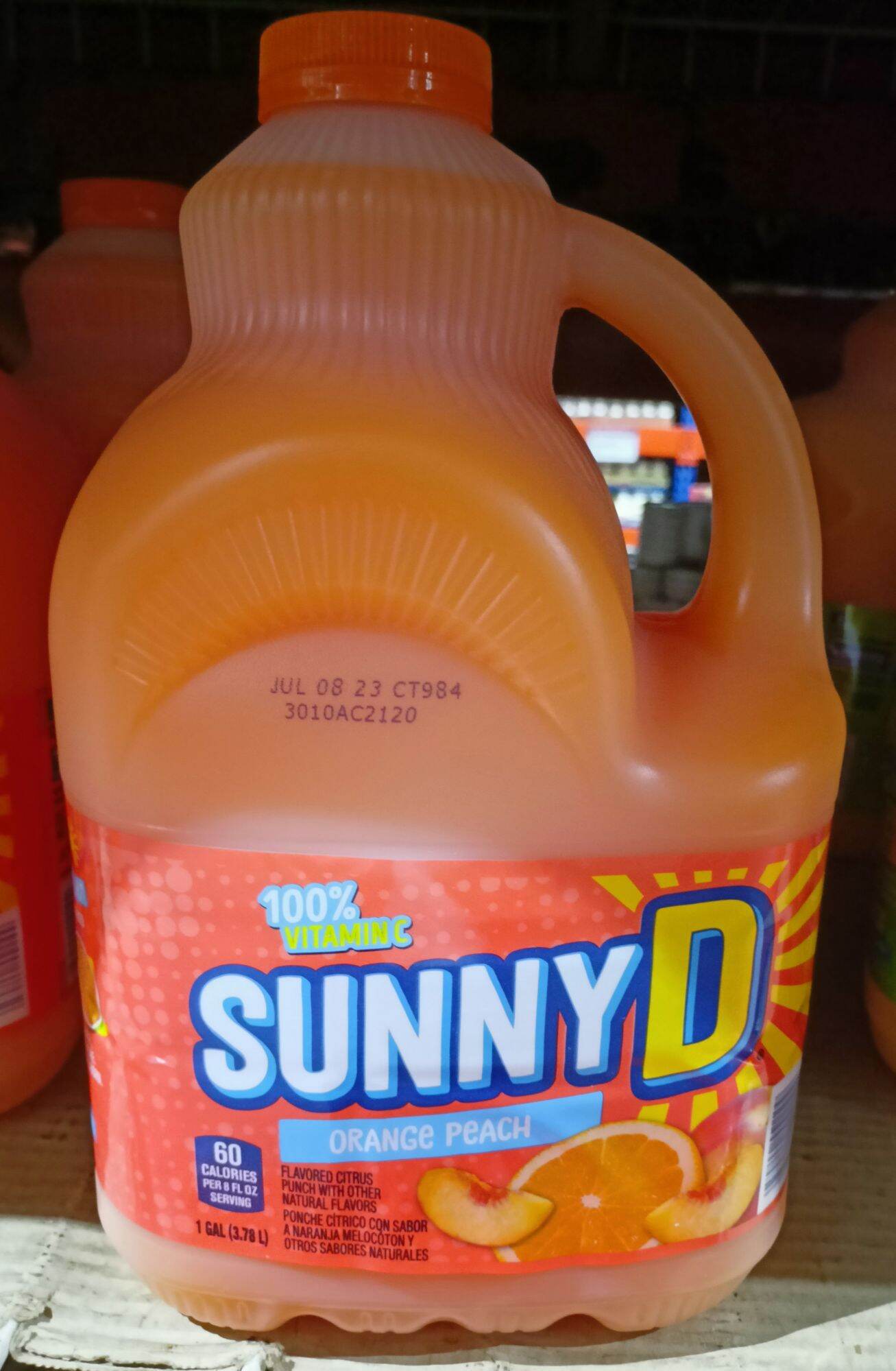 SUNNY D ORANGE PEACH JUICE 1 Gal | Lazada PH