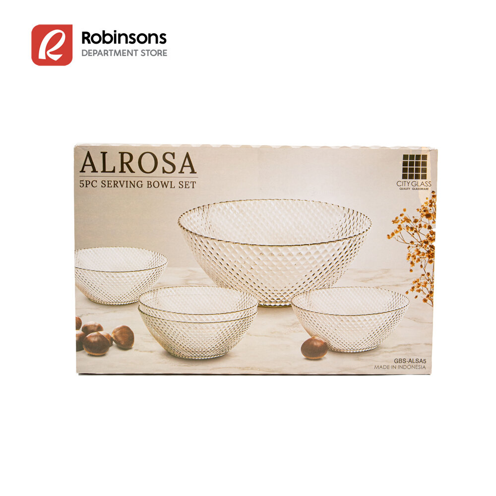 Alrosa Serving Bowl Set of 5 | Lazada PH