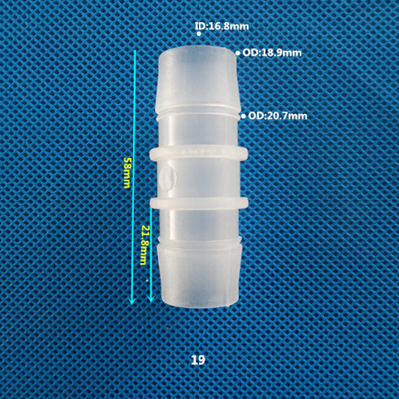 Plastic Straight-through Two-Way Direct Reducing Hose Connector ...