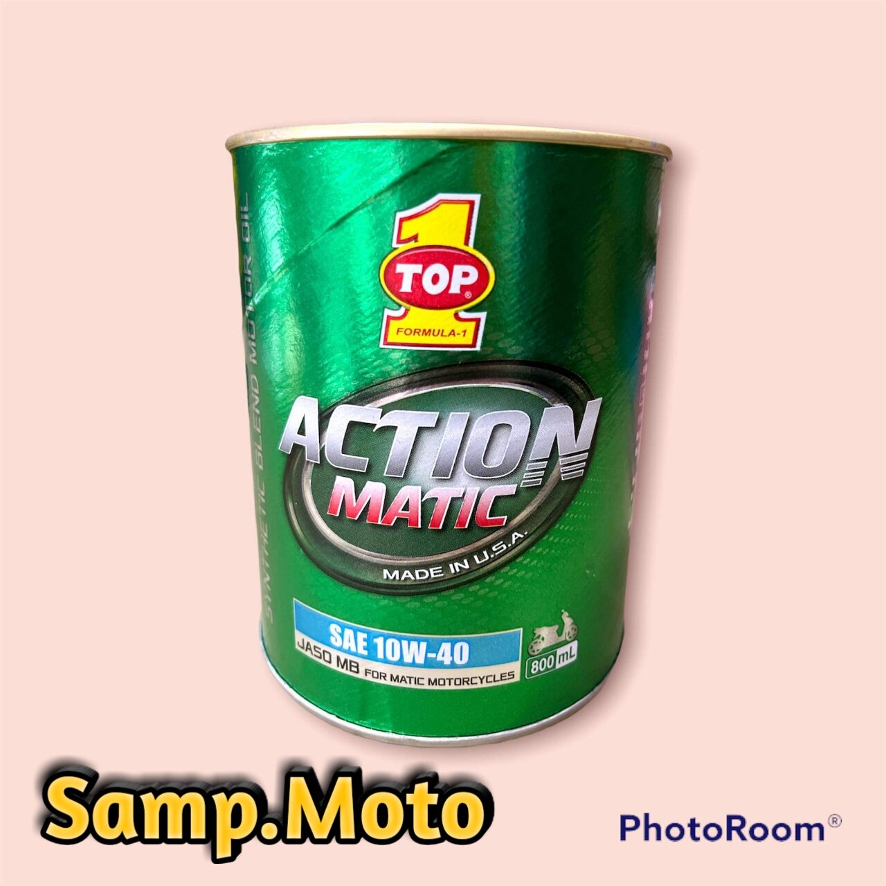 TOP 1 ACTION MATIC 10W-40 MOTORCYCLE OIL 800ML | Lazada PH
