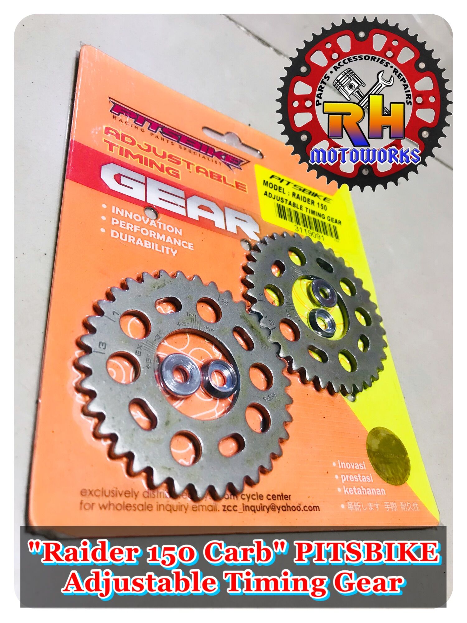 Raider 150 Carb Timing Gear Adjustable (PITSBIKE) | Lazada PH