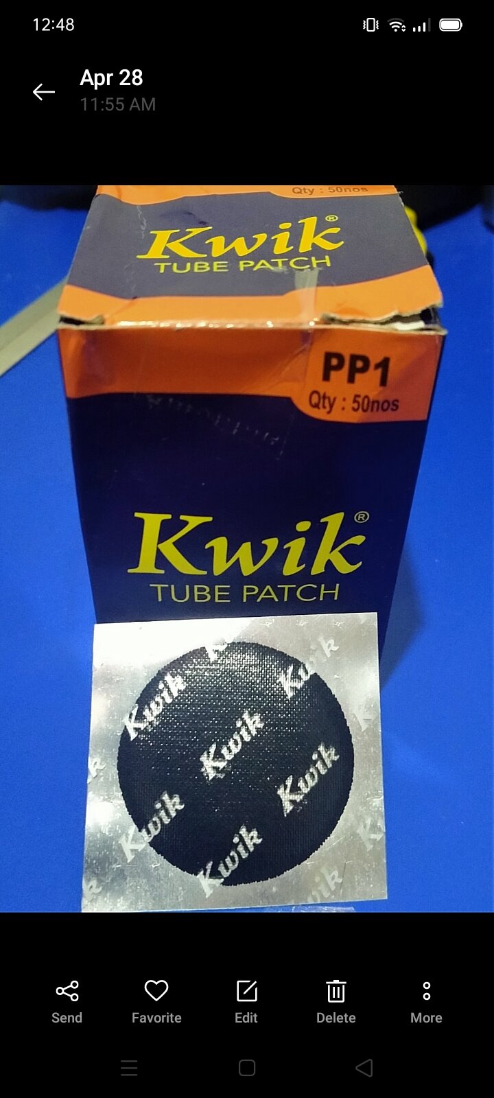 PP1 KWIK TUBE PATCH | Lazada PH