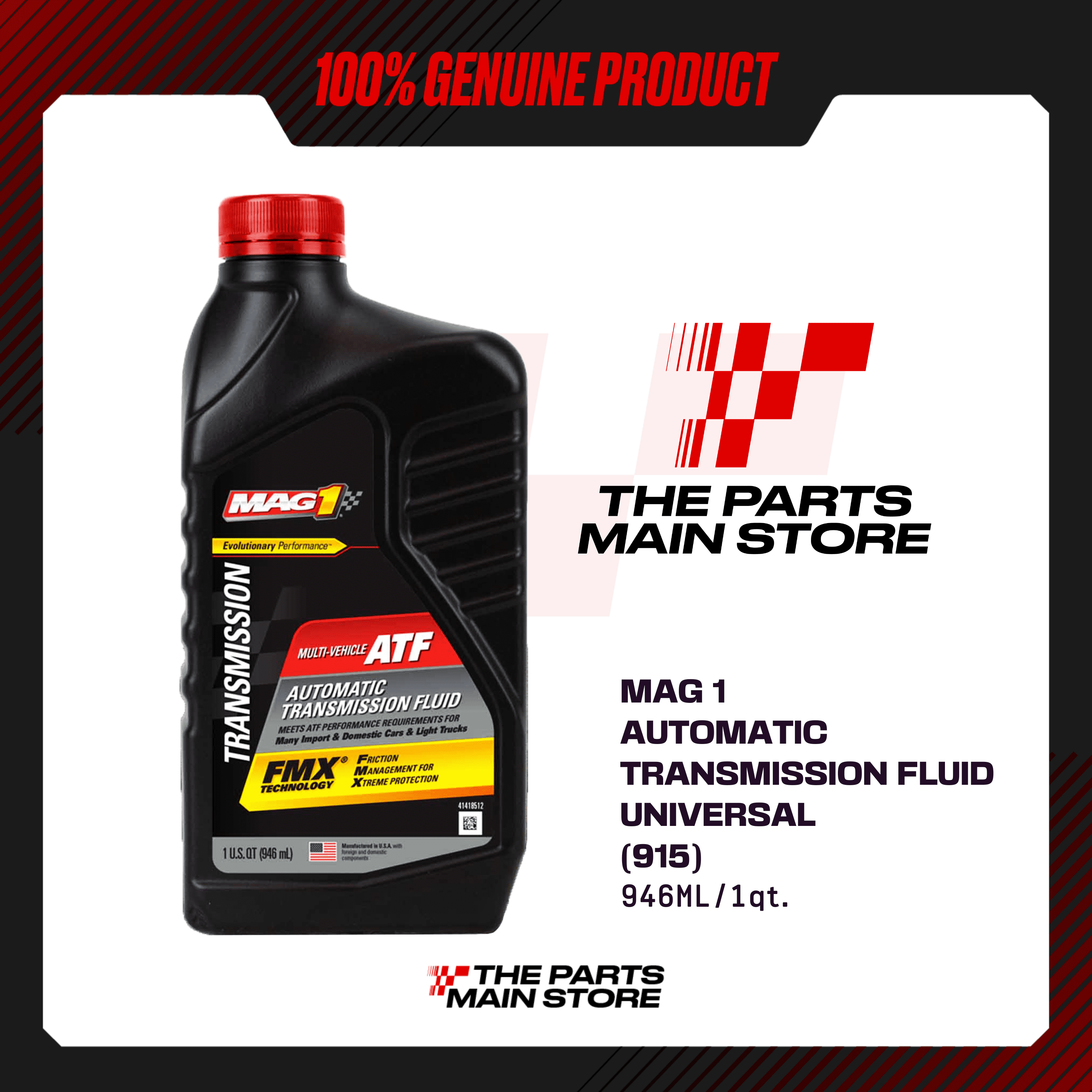 MAG 1 ATF Multi Vehicle Universal Formula Dexron III G/H, Dexron II ...