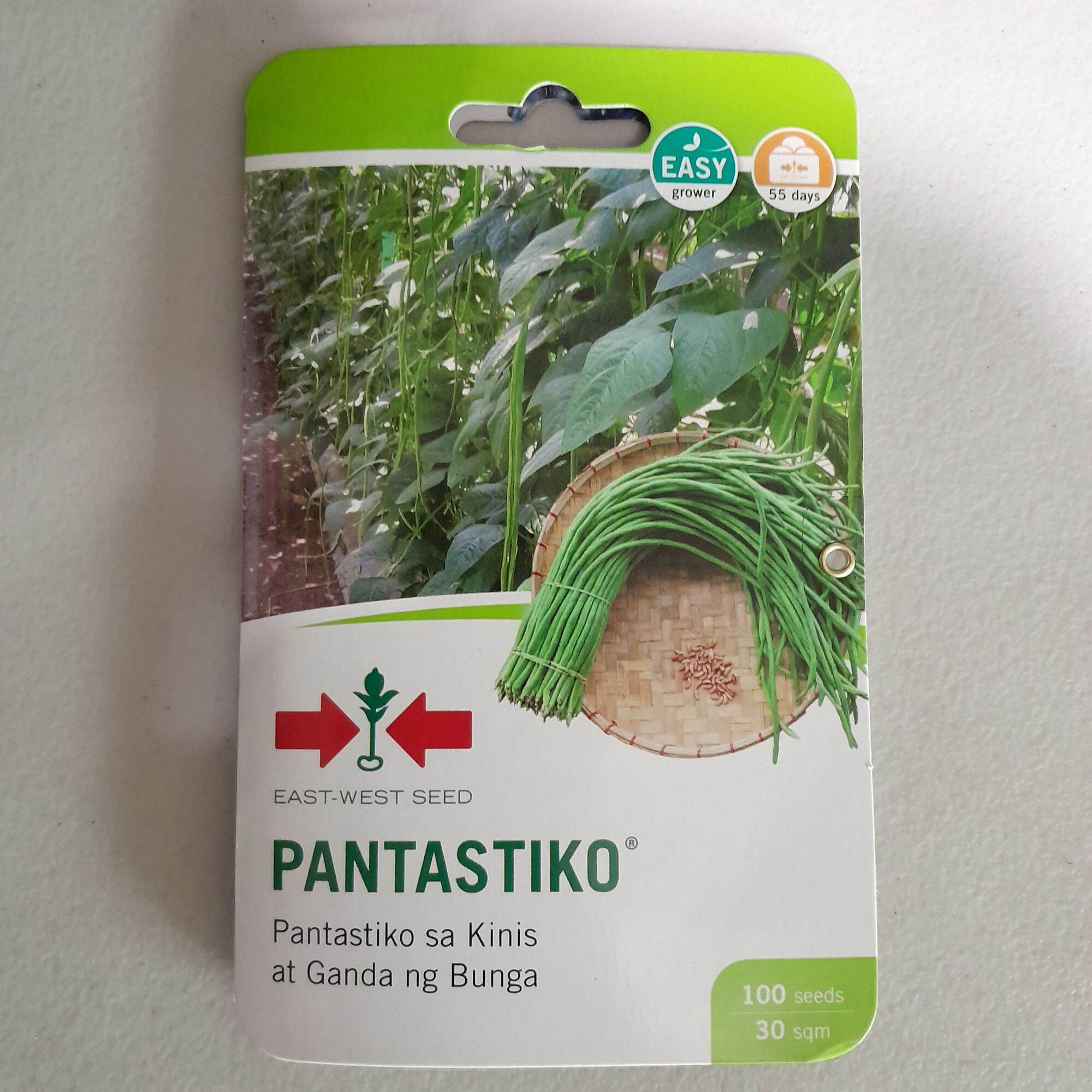 PANTASTIKO LONG POLE SITAO / SITAW SEEDS (100 SEEDS) BY EAST WEST SEED ...