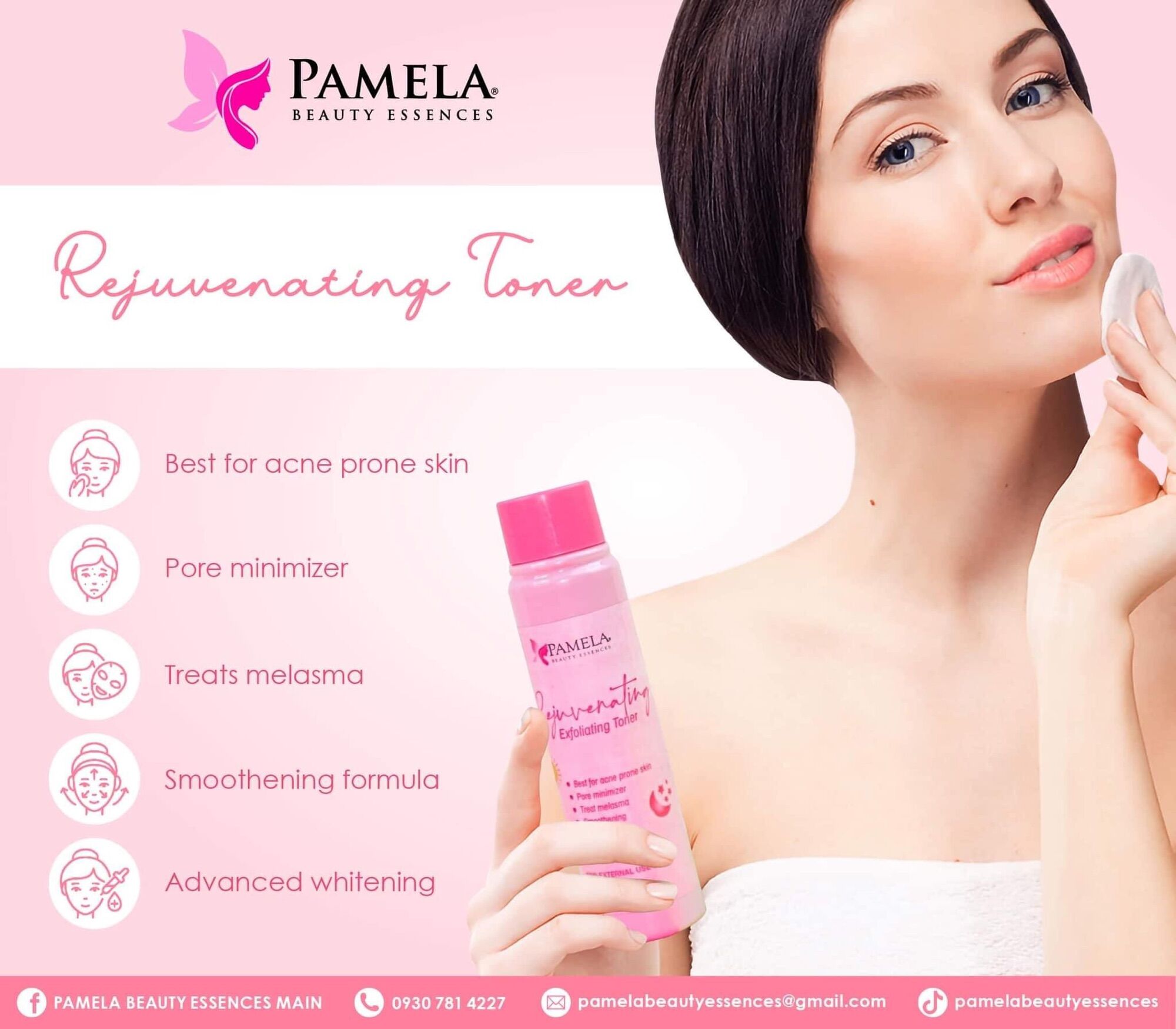 Pamela Rejuvenating Toner (100ml) | Lazada PH
