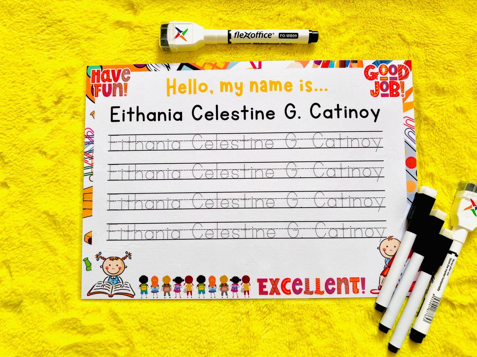 Trace and Erase Worksheet a4 Laminated | Lazada PH