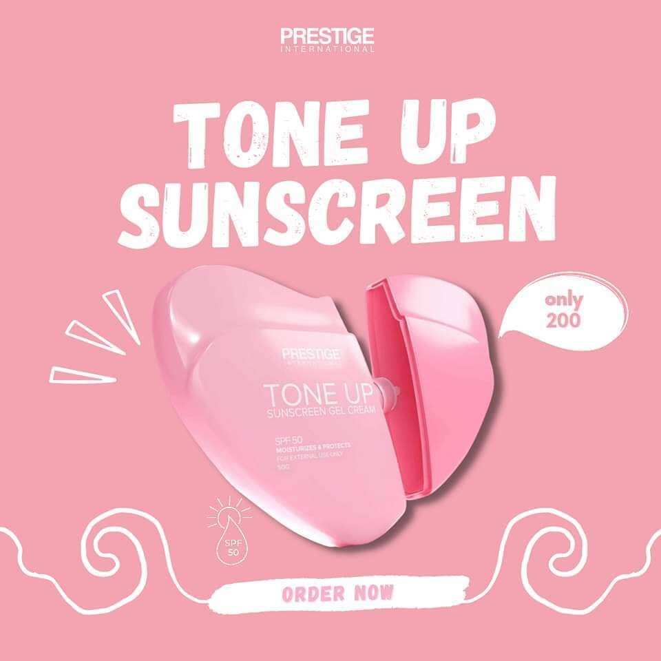 PRESTIGE TONE UP SUNSCREEN SPF 50 | Lazada PH
