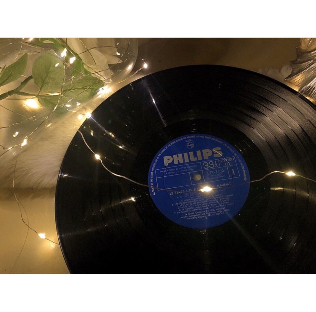 12-Inch Retro Vinyl Records with Original Covers | Preloved Decorative ...