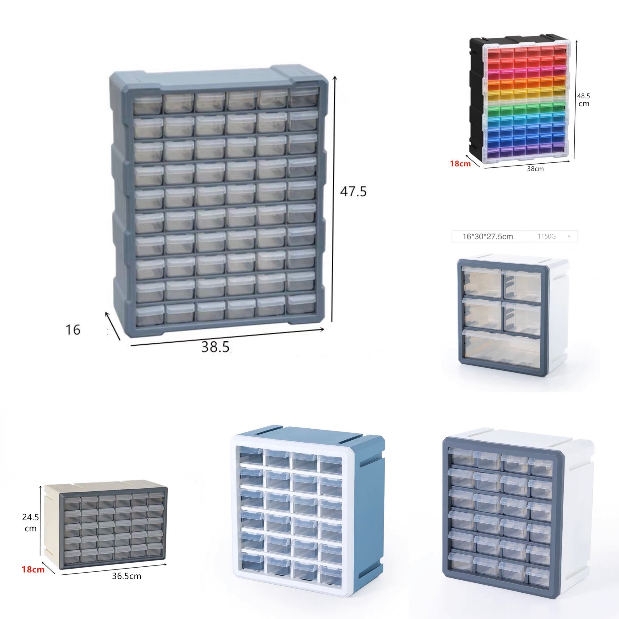 Craftsman Bin System 30 Compartment Plastic Small Parts 59 Off