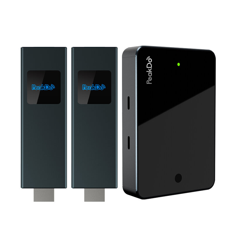 Peakdo HDMI Same Screen Device 30 M Wireless HDMI Same Screen ...