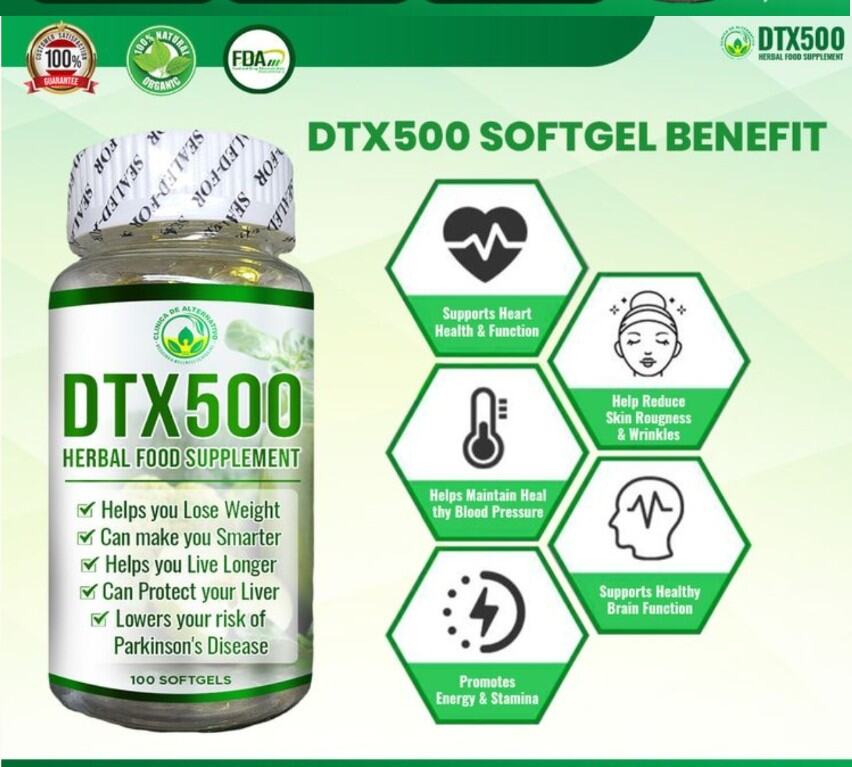 DTX500 herbal food supplement | Lazada PH