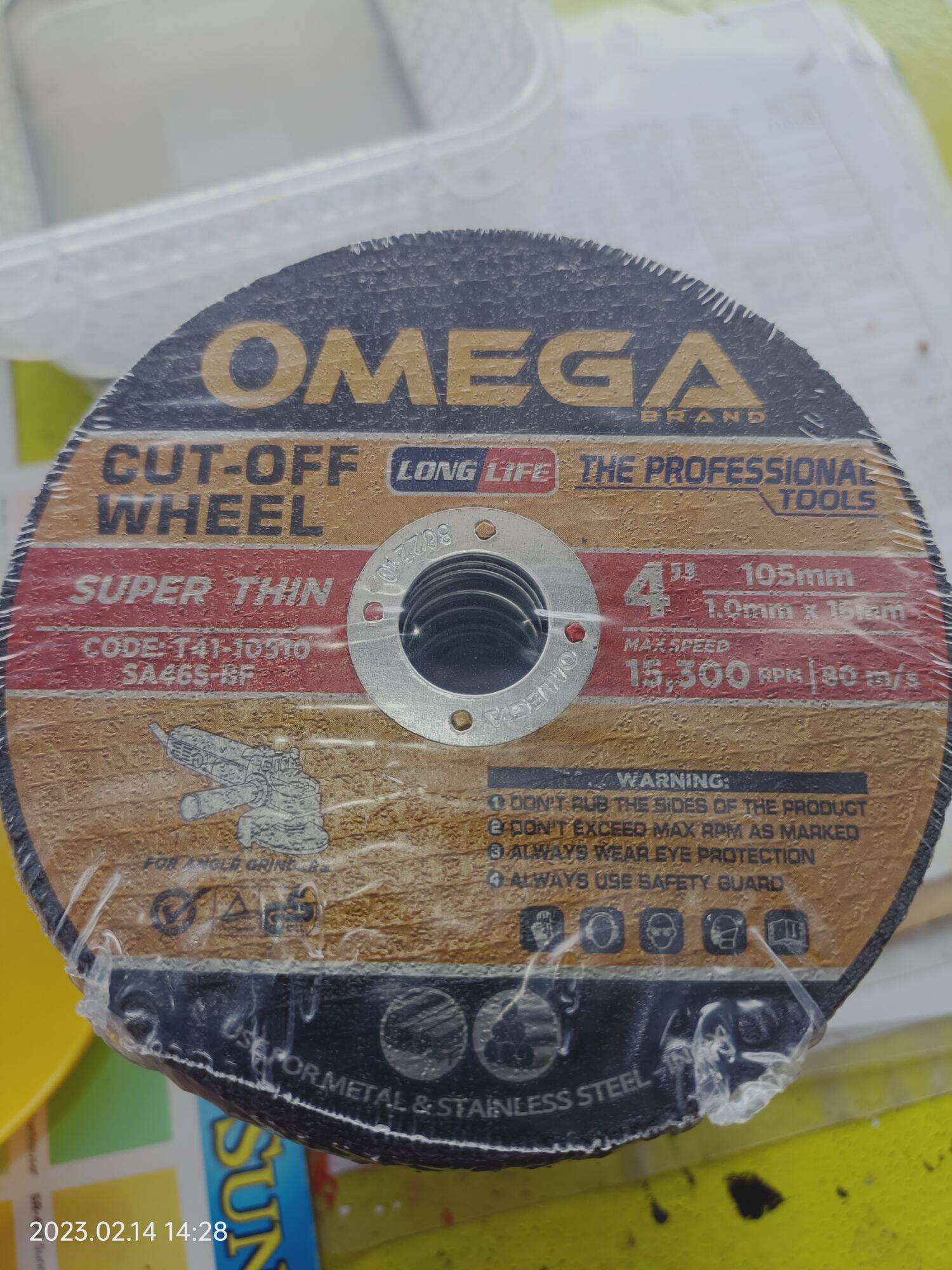 Omega Super thin Cutting Disc | Lazada PH