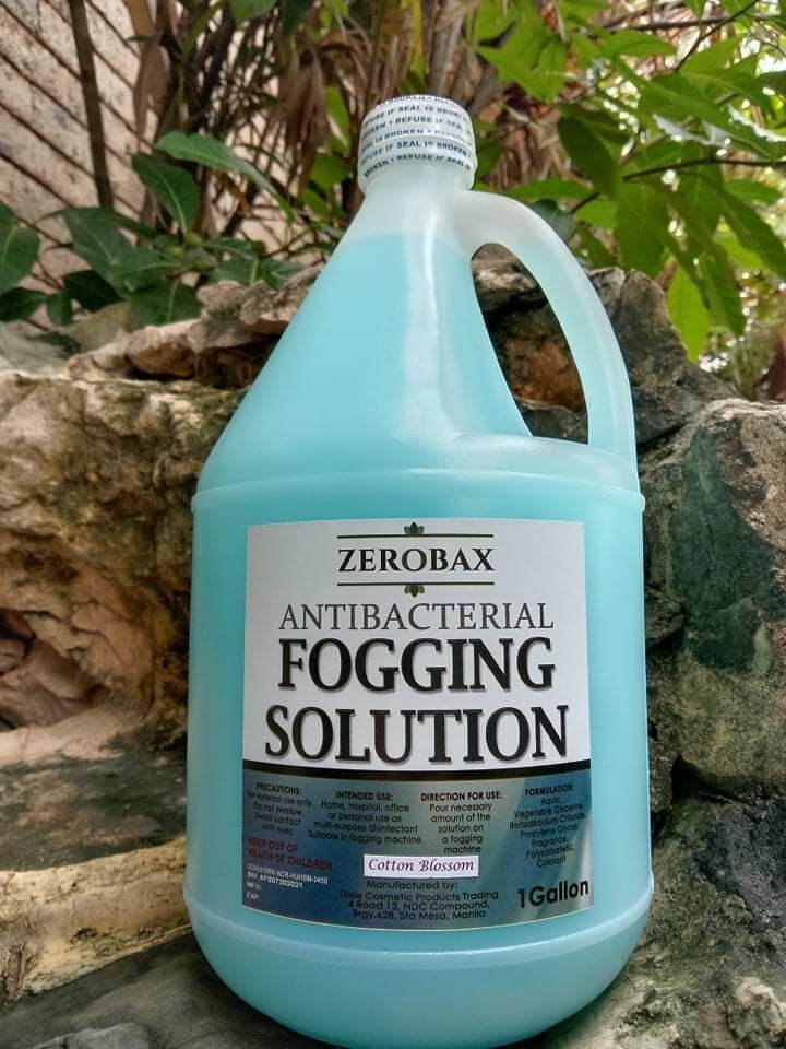 Antibacterial Disinfectant Fogging Solution 1 Gallon FDA License to ...