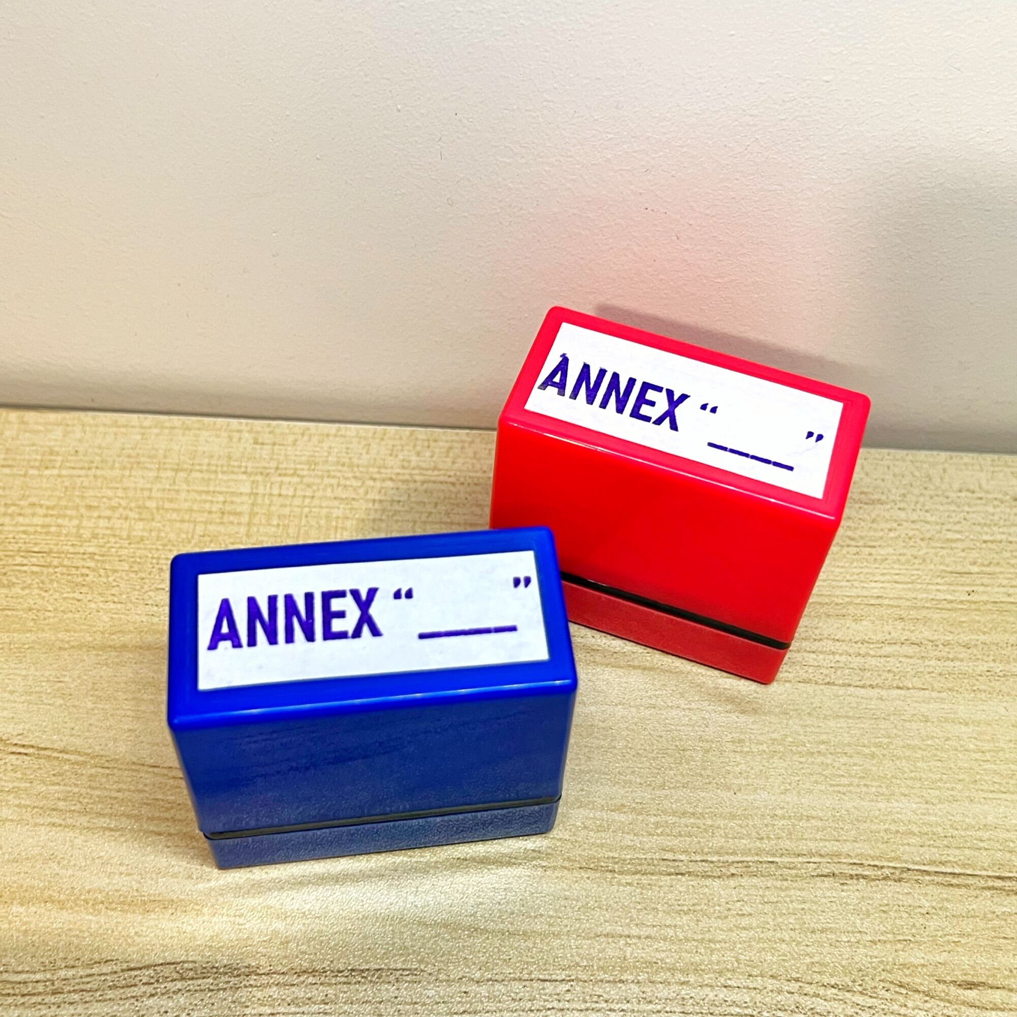 ANNEX EXHIBIT Stamp 16mmx60mm or 20mmx50mm Flash Stamp | Lazada PH